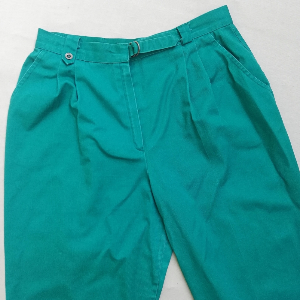 Vintage Teal Green Pants - Gem